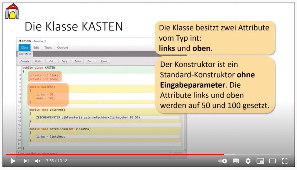 Informatik – Java BlueJ – Klasse 10 – MATHEKELLNER